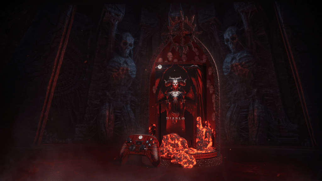 DIABLO IV – CUSTOM CONSOLE & CONTROLLER | TAKEOFF Creative